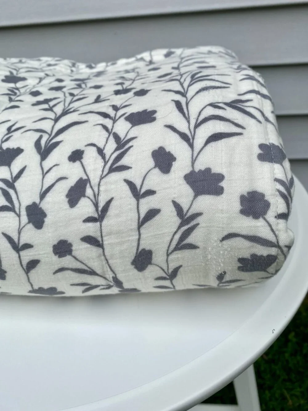 Saranoni | Bedding | Saranoni Bamboo Rayon Muslin Xl 4 Layer Quilt Blue ...